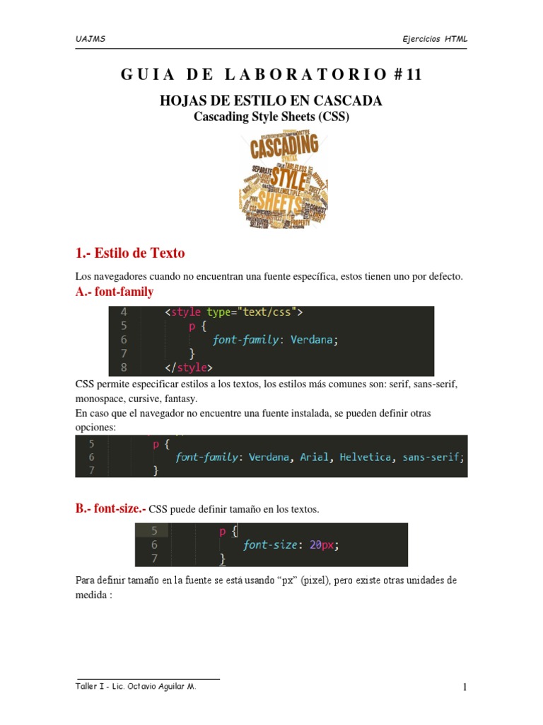 Guia 11 | PDF | Hipervínculo | HTML