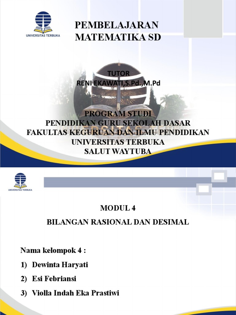 MTK Modul 4 Kelompok 4 | PDF