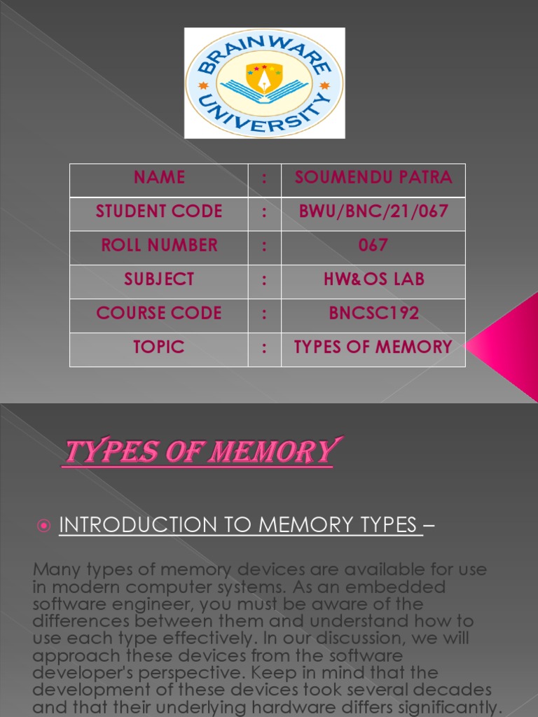 Name: Soumendu Patra Student Code: BWU/BNC/21/067 Roll Number: 067 Subject: Hw&Os Lab Course ...
