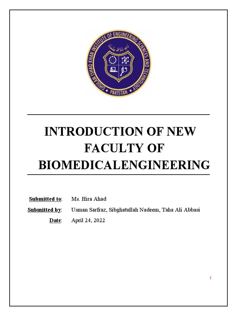 Biomedical Engineering Research Paper | PDF | Biomedical Engineering ...