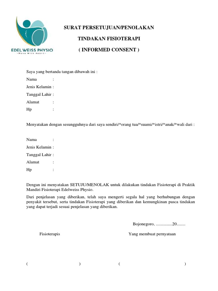 Informed Consent | PDF