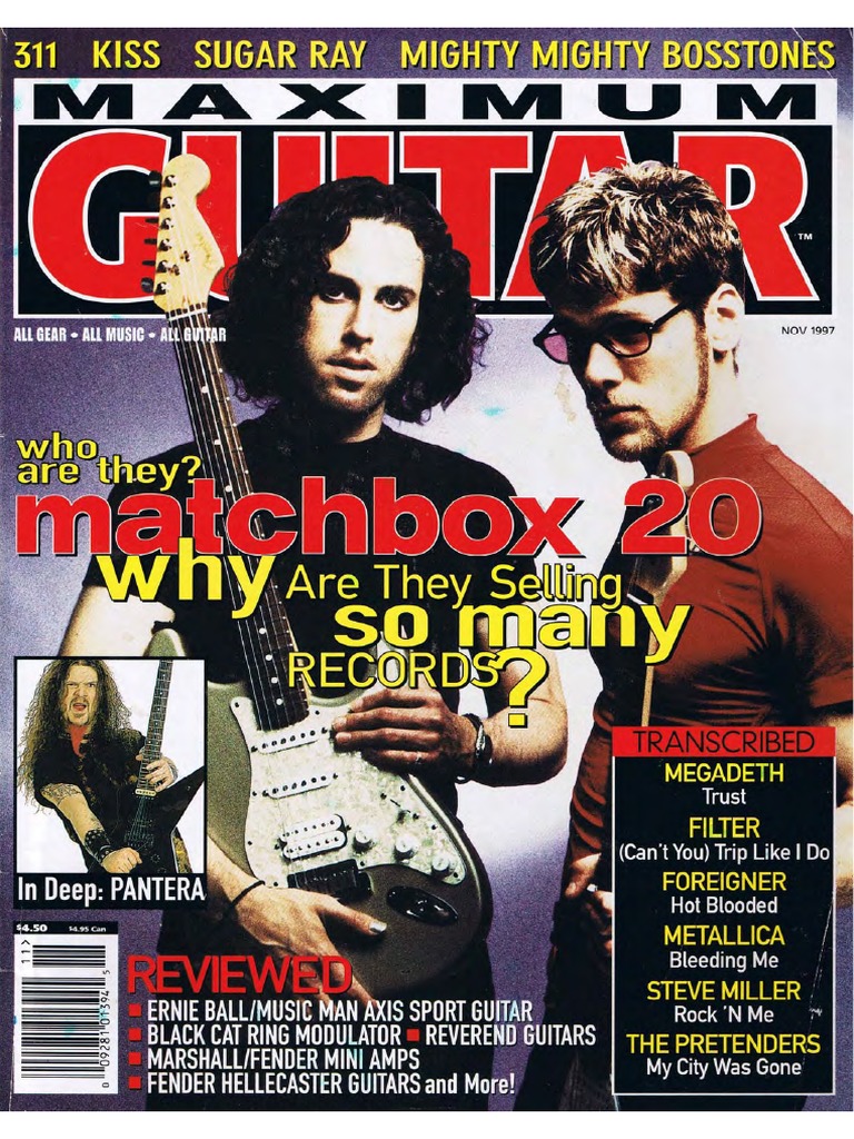 Maximum Guitar Magazine November 1997 | PDF