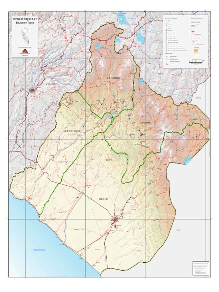 Mapa de Tacna | PDF
