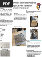 Efficient Balsa Wood Bridge Design | PDF | Structural Load | Force