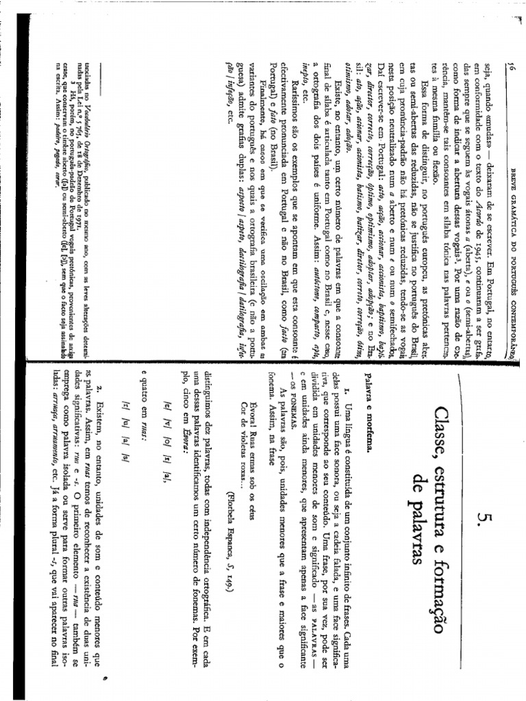 Cunha, Semana 6, Capítulo 5 e 6 | PDF