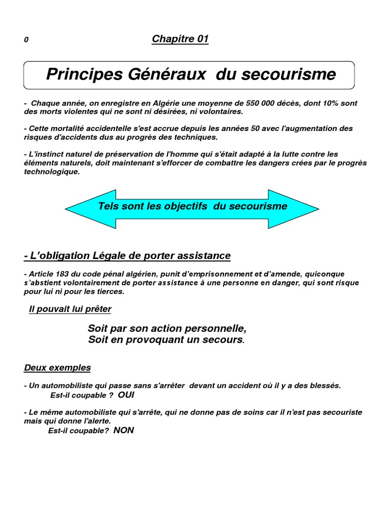 Tout Sur Le Secourisme. | PDF | Brûlure | Saignement
