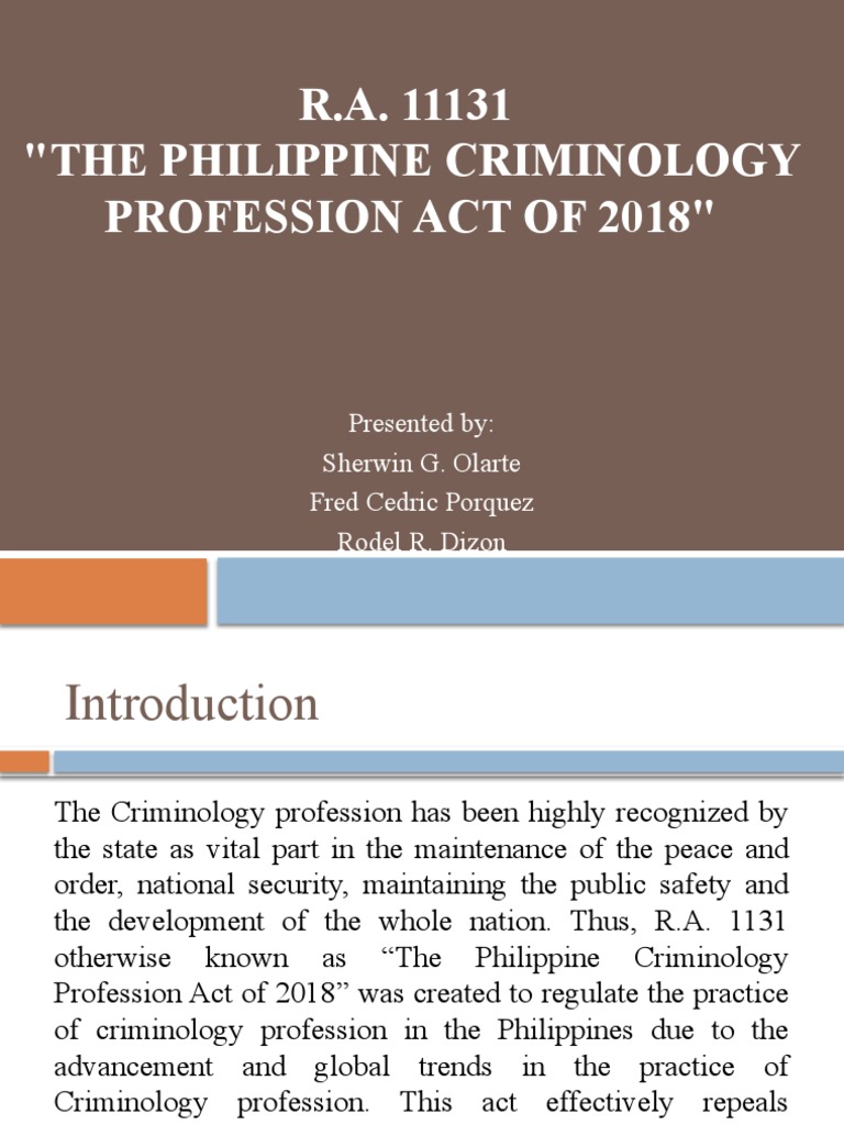 Ra 11131 | PDF