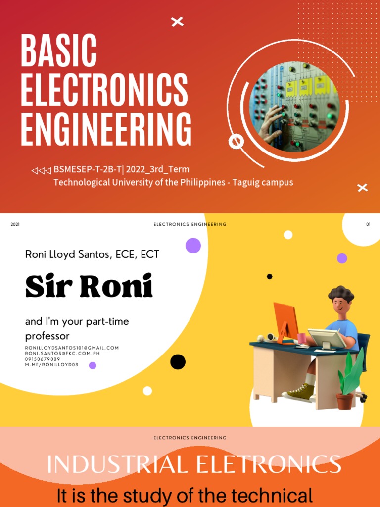 Basic Electronics Engineering Course Guide | PDF | Electronics ...