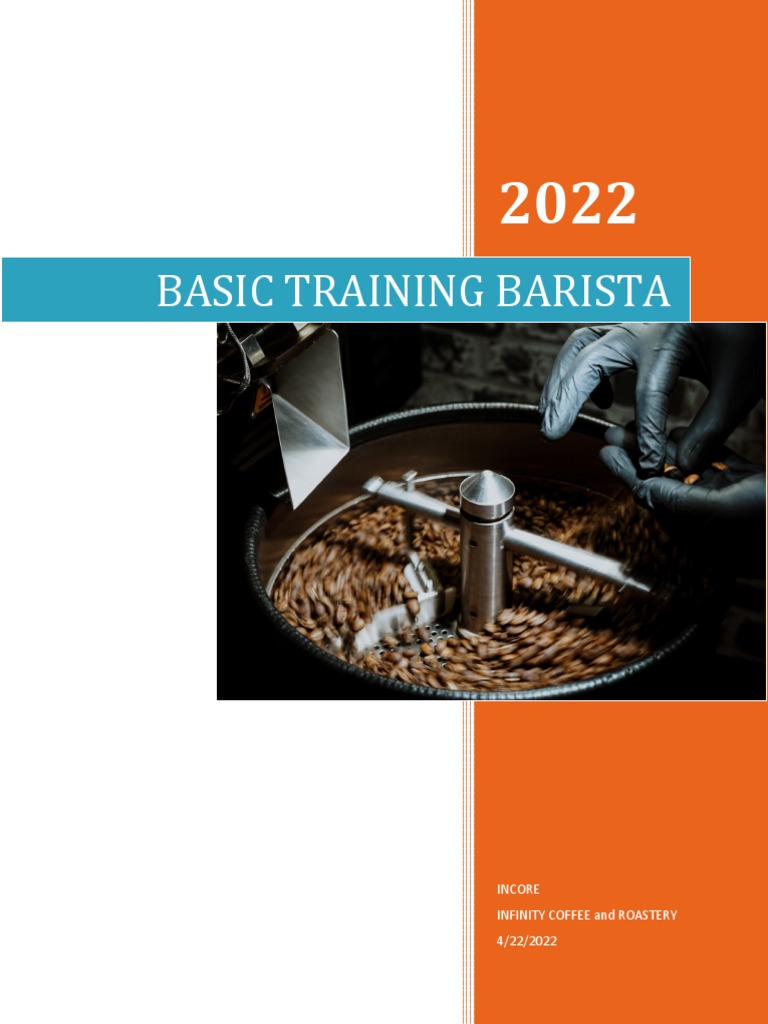 Pelatihan Dasar Barista | PDF | Memasak, Makanan, & Anggur