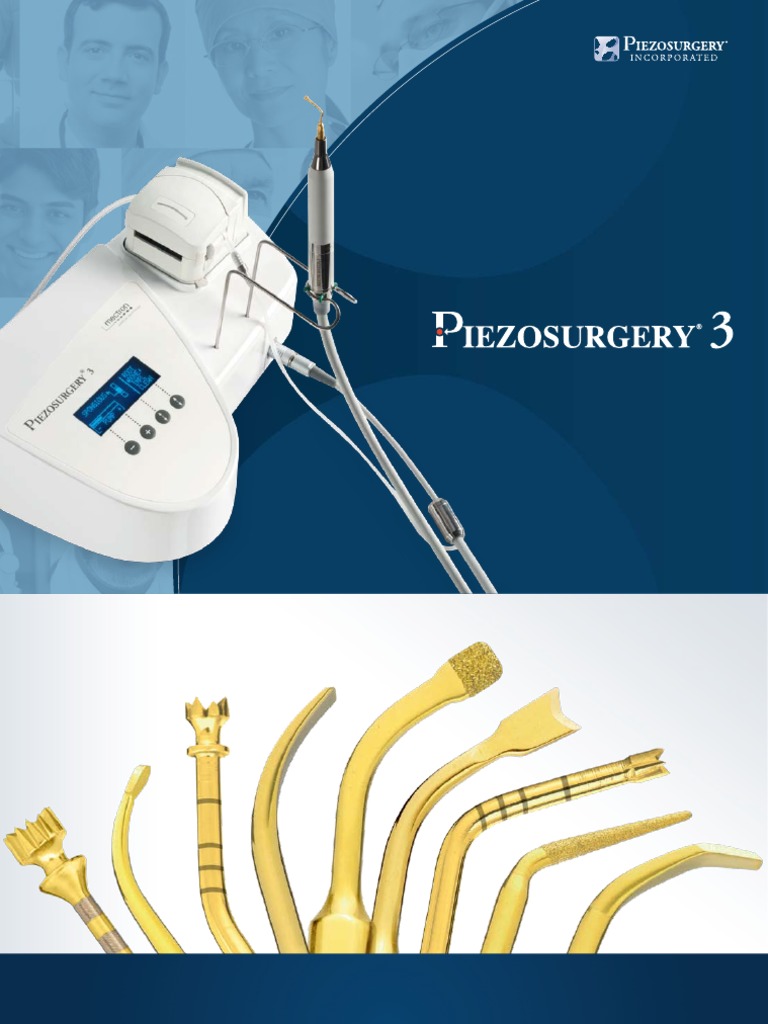 Piezosurgery Brochure | PDF | Surgery | Health Sciences