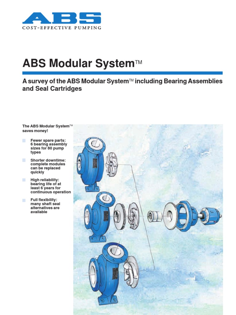 Abs 1-1113GB | PDF | Bearing (Mechanical) | Pump