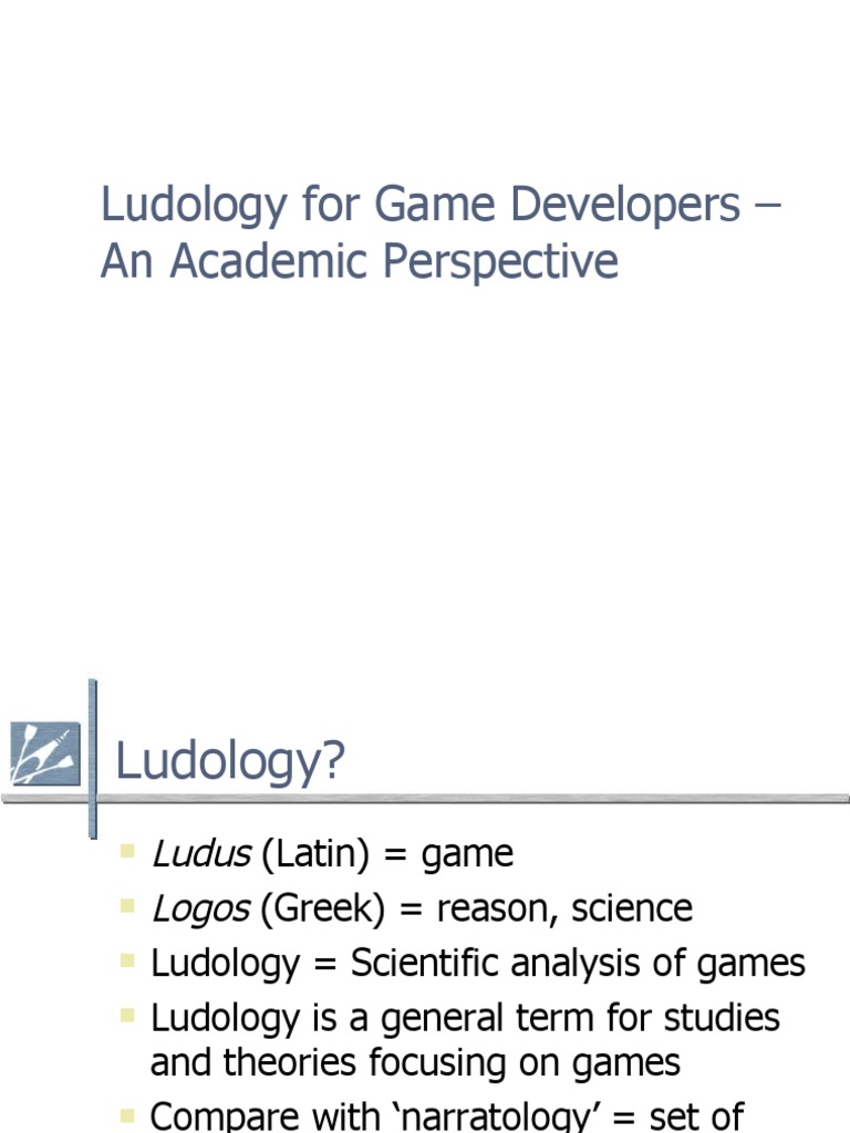 Ludology For Game Developers - An Academic Perspective | PDF | Design ...