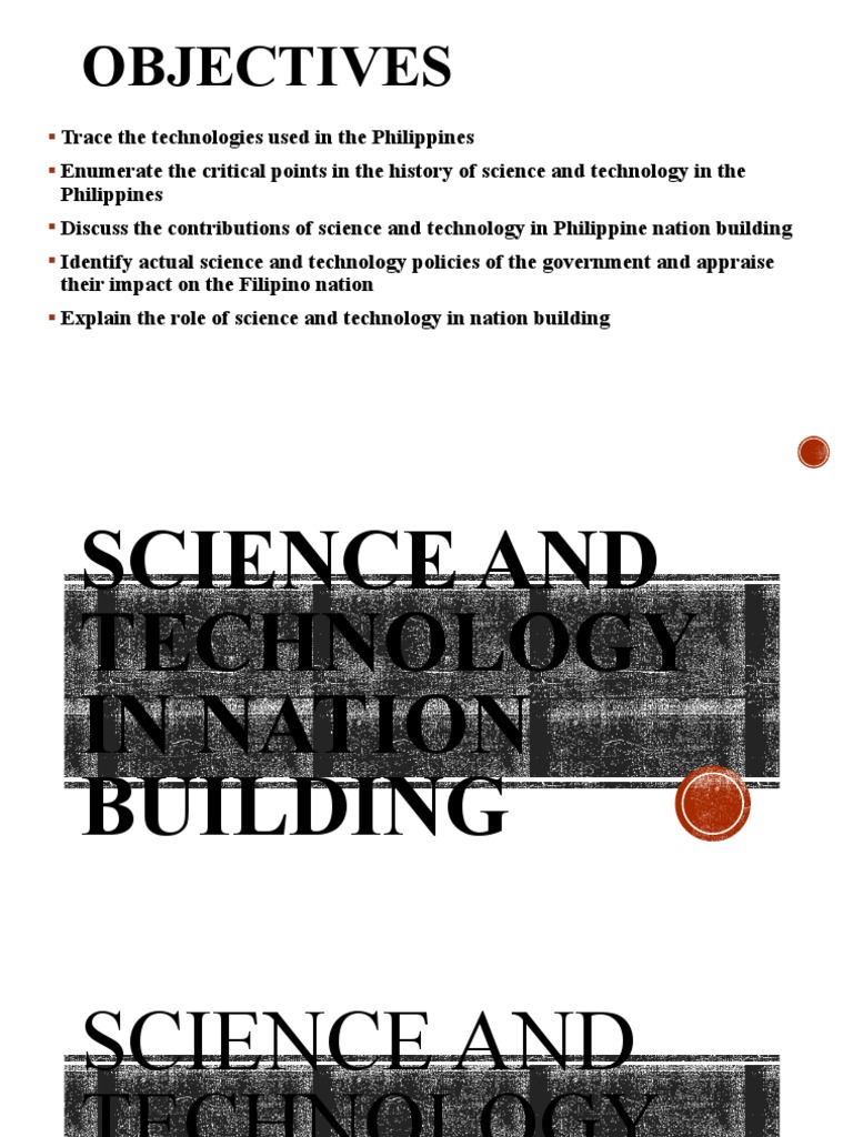 Nation Building | PDF | Science | Philippines