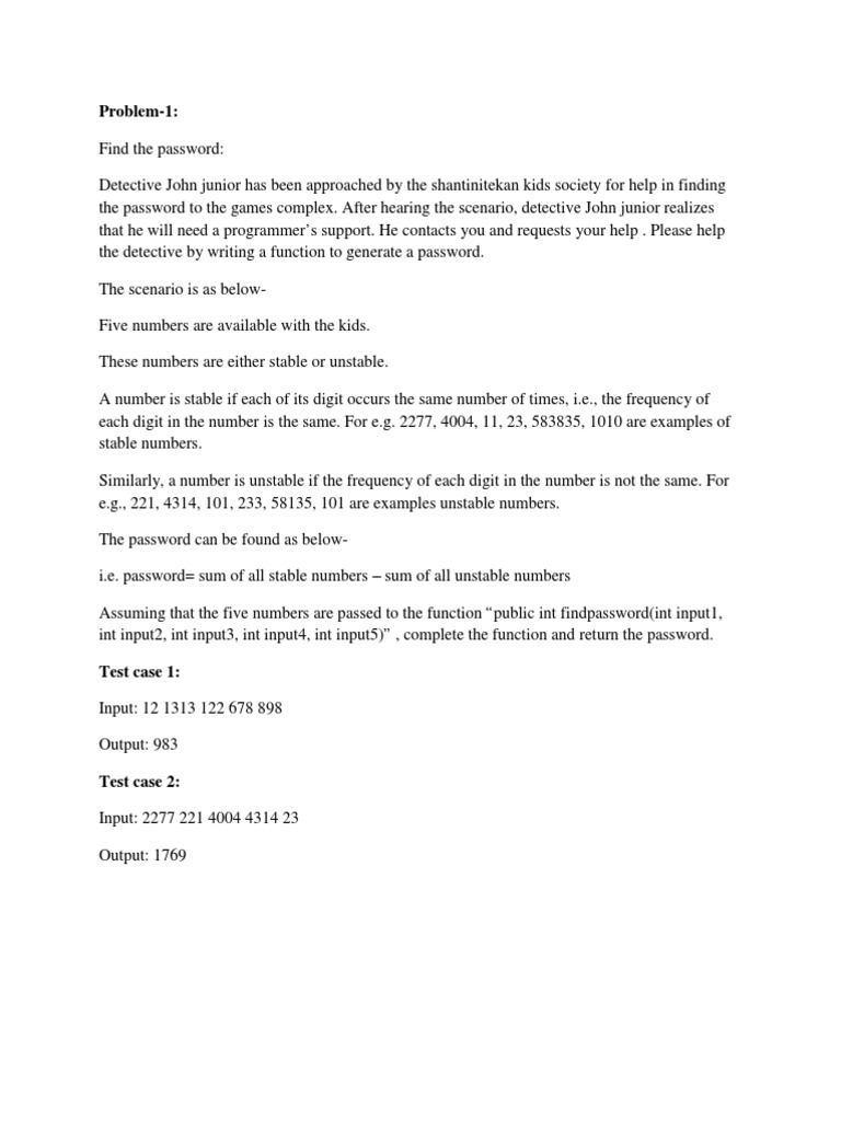 Problems | PDF | Sequence | Prime Number