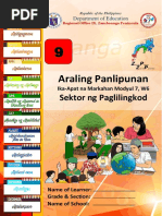 Self Learning Module - Sektor NG Paglilingkod | PDF