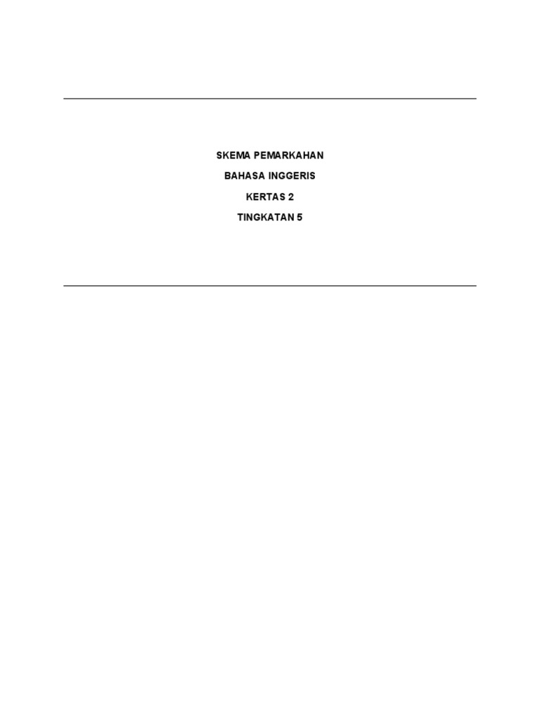 Answer Scheme Paper 2 Form 5 2016 | PDF | Cognition | Psychology