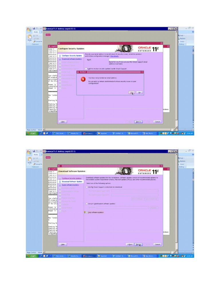 11g Installation | PDF