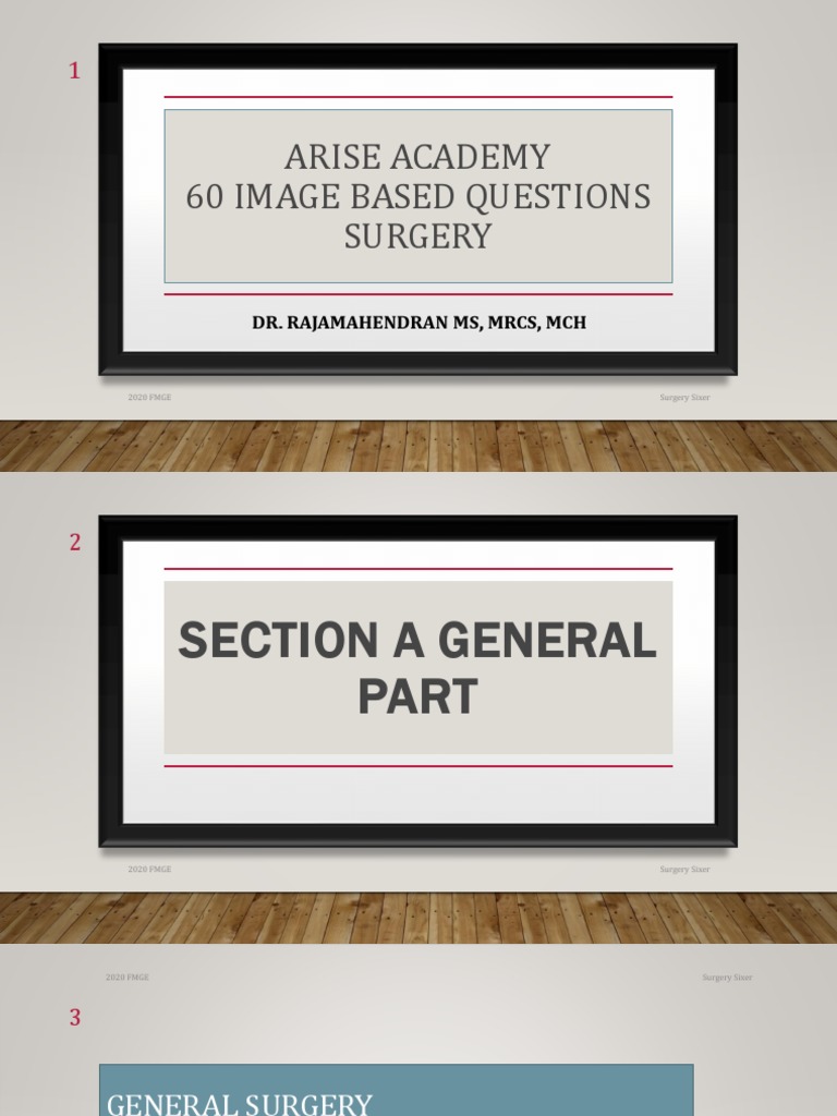 60 Image Questions For Fmge 2 | PDF | Esophagus | Medical Specialties