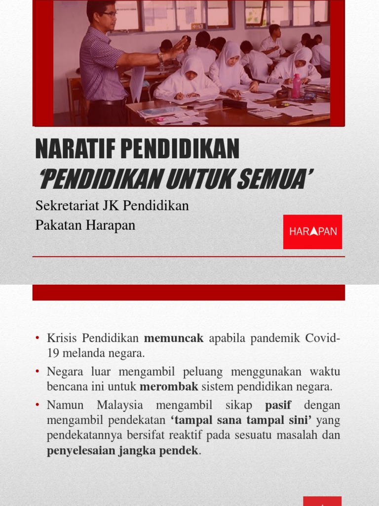 Naratif Pendidikan | PDF