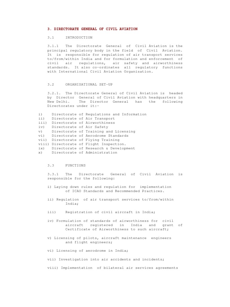 Dgca | PDF | Aviation | Aerospace Engineering