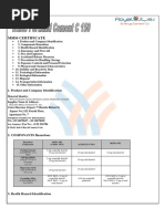 PPC Msds - Cement 1 | PDF | Cement | Waste