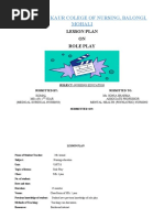 Semi Detailed Lesson Plan On Role Play and Improvs | PDF ...