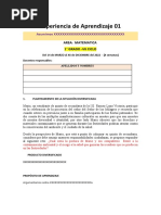 Sesion de Aprendizaje de La Economia Del Virreinato | PDF | Evaluación | Aprendizaje