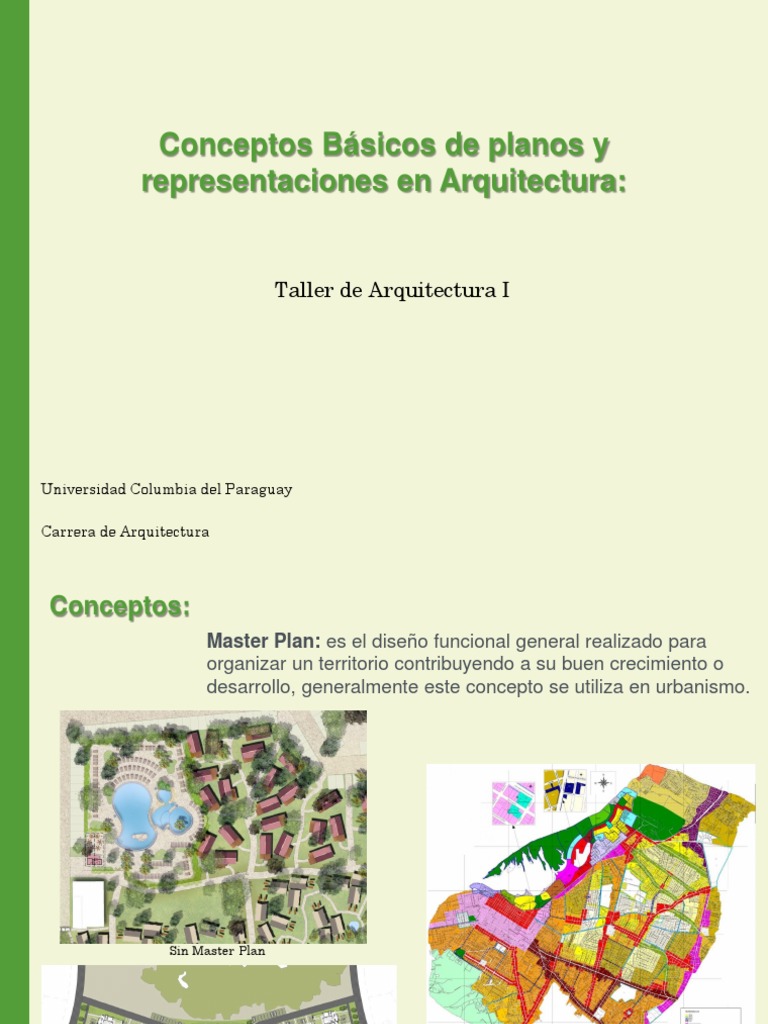 Conceptos Básicos de Arquitectura - Planos y Representaciones | PDF