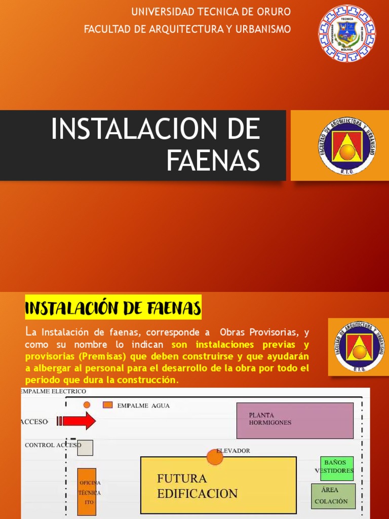 Instalacion de Faenas | PDF | Residuos