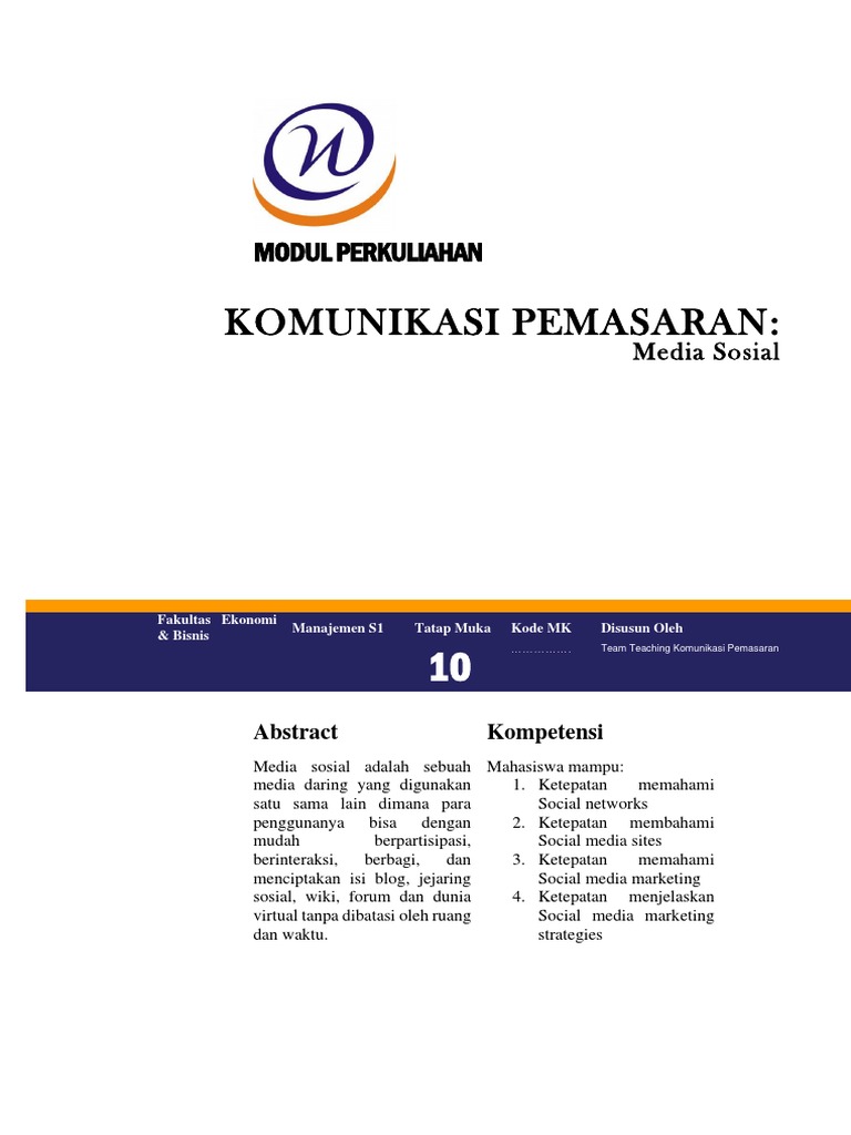 Modul Pertemuan 10 | PDF