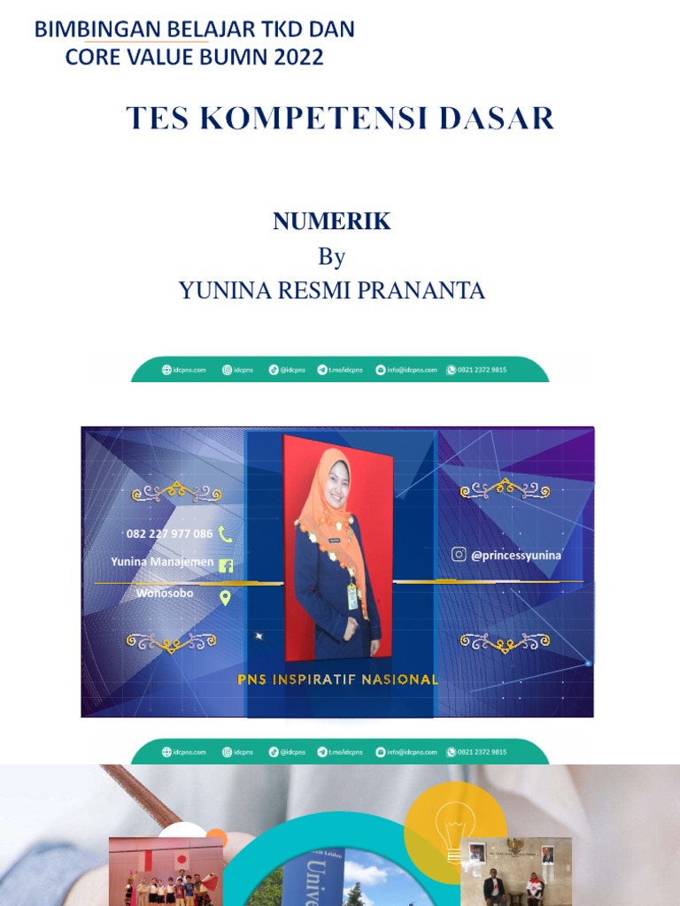 Tes Numerik dan Pola Bilangan | PDF