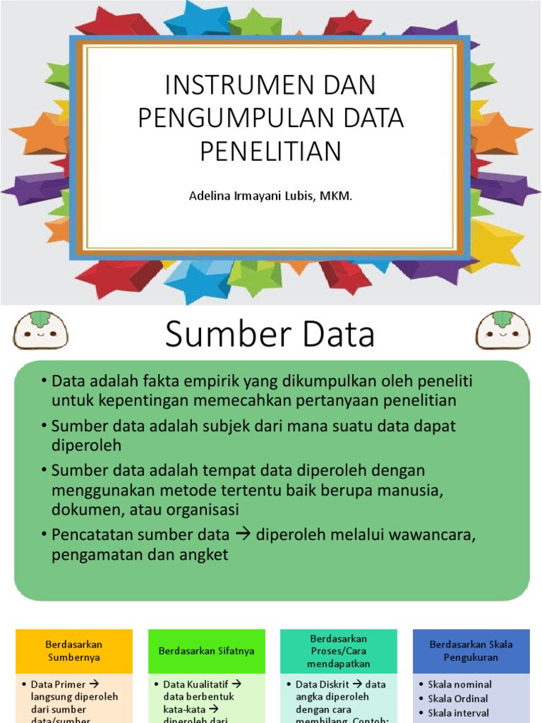 Instrumen Dan Pengumpulan Data Penelitian | PDF