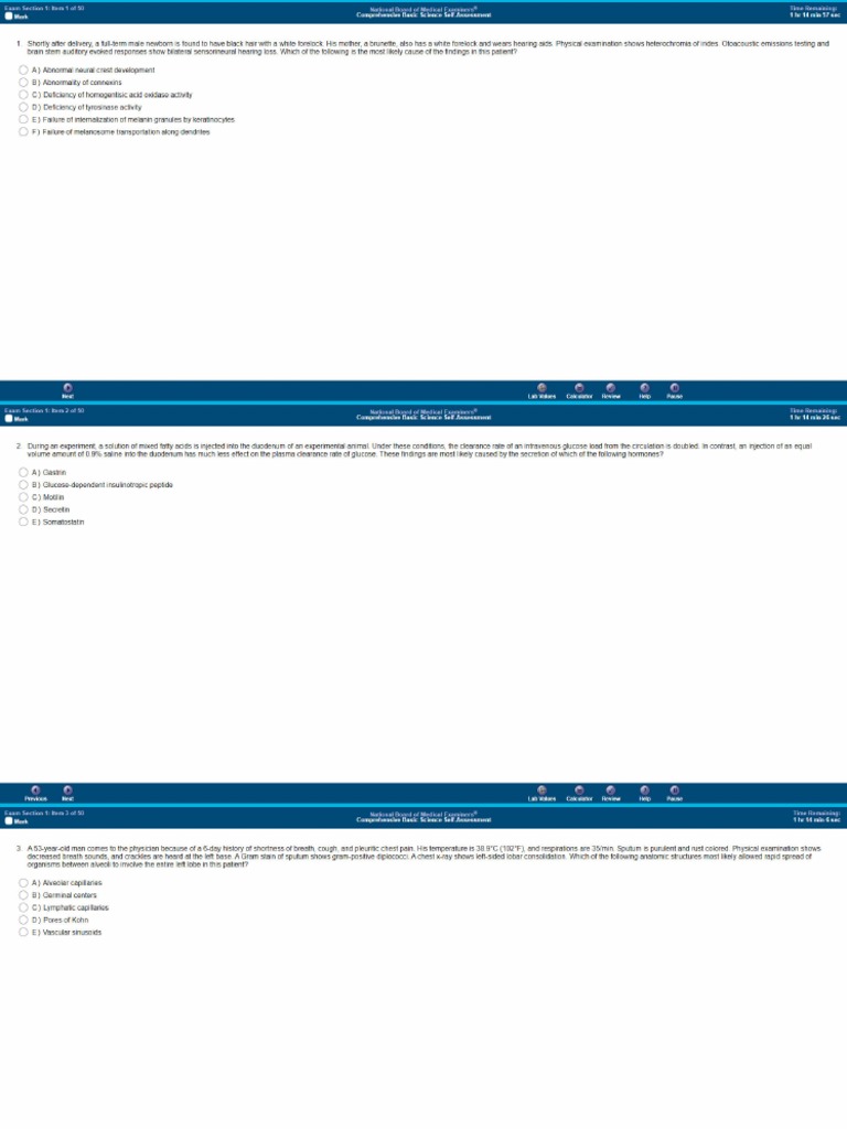 Nbme 30 2021 Q | PDF | Neuromuscular Junction | Medicine