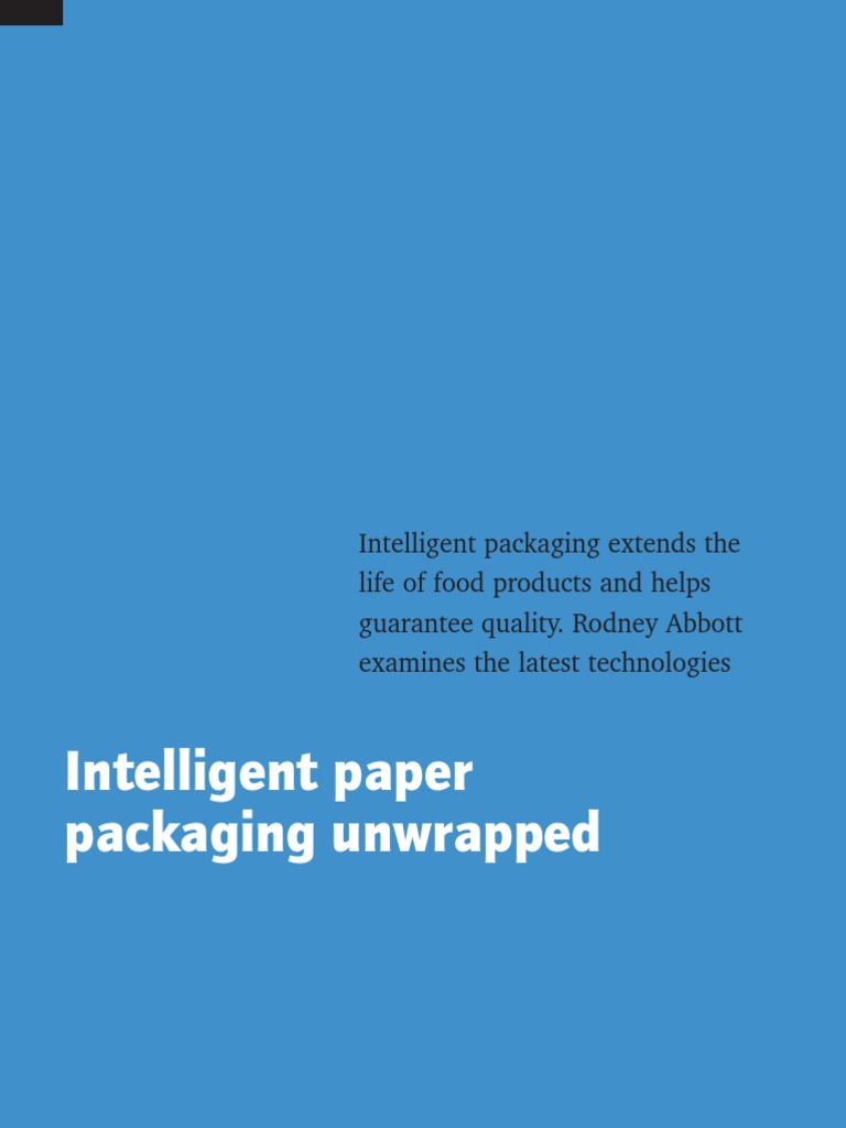 Intelligent Packaging | PDF | Holography | Radio Frequency Identification