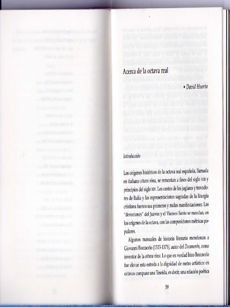 David Huerta - Acerca de La Octava Real | PDF