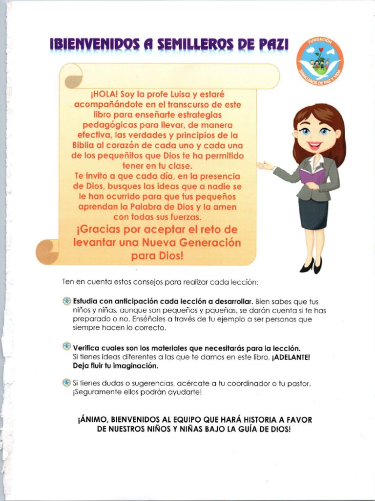 Manual Del Maestro Semilleros de Paz | PDF