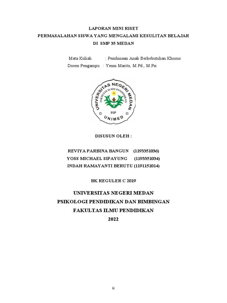 Laporan MR Ri Pabk KLP 6 | PDF | Karier & Perkembangan