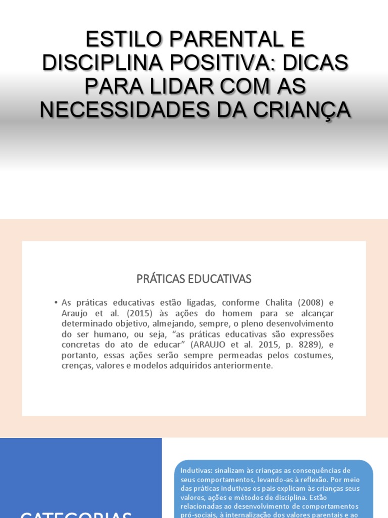Estilo Parental | PDF | Autoestima | Emoções