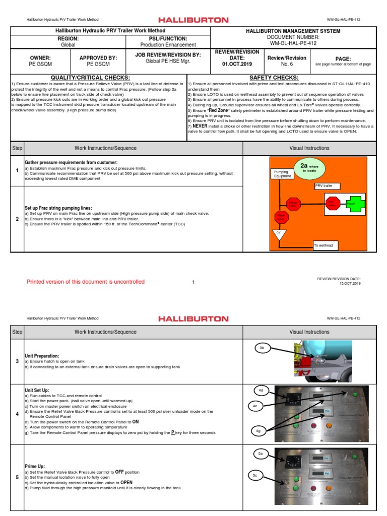Quality/Critical Checks: Safety Checks | PDF | Valve | Pump