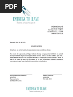 Autorización para trámite de Panapass | PDF
