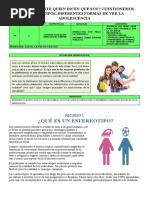Ficha de Trabajo 3 EDA 4 DPCC | PDF | El embarazo | Adolescencia