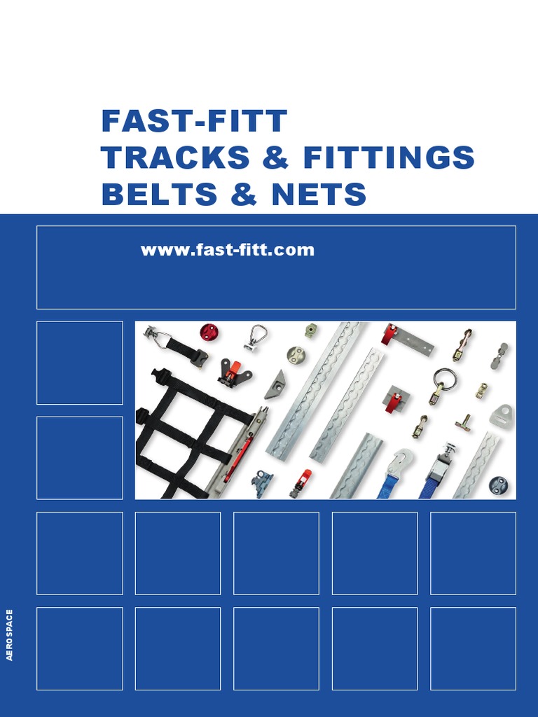 Fast Fitt Tracks Fittings Belts and Nets | PDF | Screw | Rivet