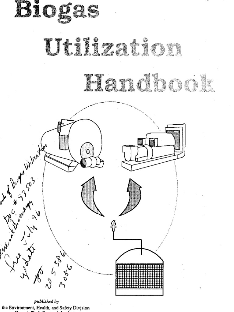 Handbook On Biogas Utilization | PDF | Anaerobic Digestion | Biogas
