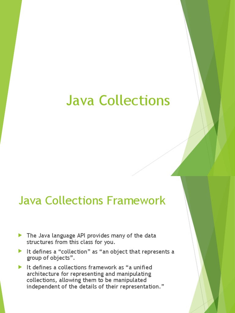 Java Collections In Detail Pdf Class Computer Programming Array Data Structure