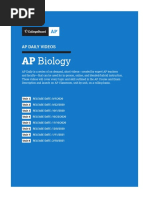 AP Biology Unit - 1 Ecology Practice Test | PDF | Ecosystem | Ecology