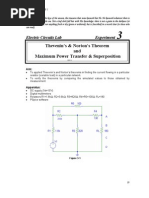 Verification of Superposition Theorem Lab Report | PDF | Electrical Network | Physical Quantities