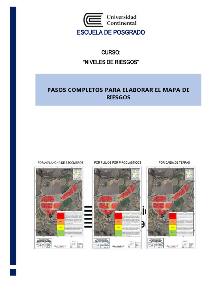Pasos Completos para Elaborar El Mapa de Riesgos | Descargar gratis PDF ...