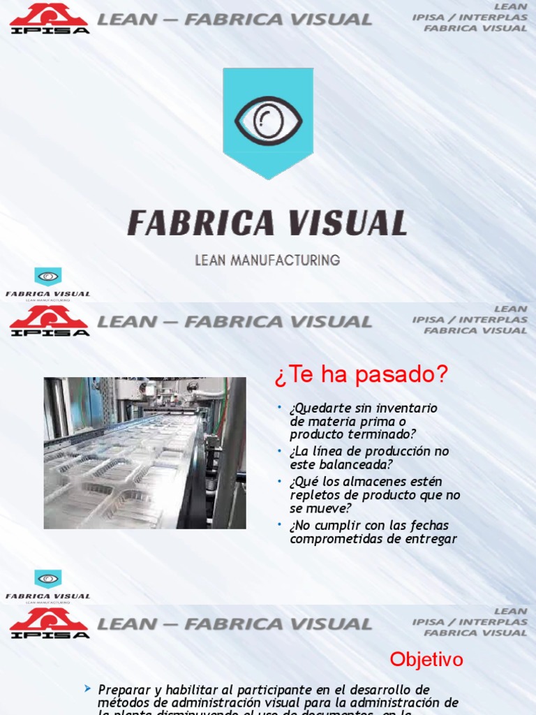 FABRICA VISUAL 2022 Mayo | PDF | Lean Manufacturing