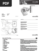 Microlife BP Monitor Error 3 Guide | PDF | Blood Pressure | Medical ...