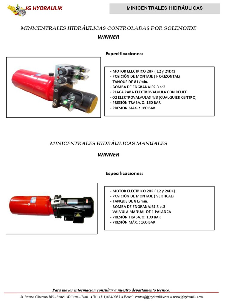 Minicentrales Hidraulicas | PDF